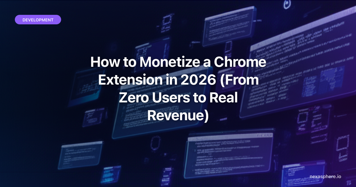 How to Monetize a Chrome Extension in 2026 (From Zero Users to Real ...